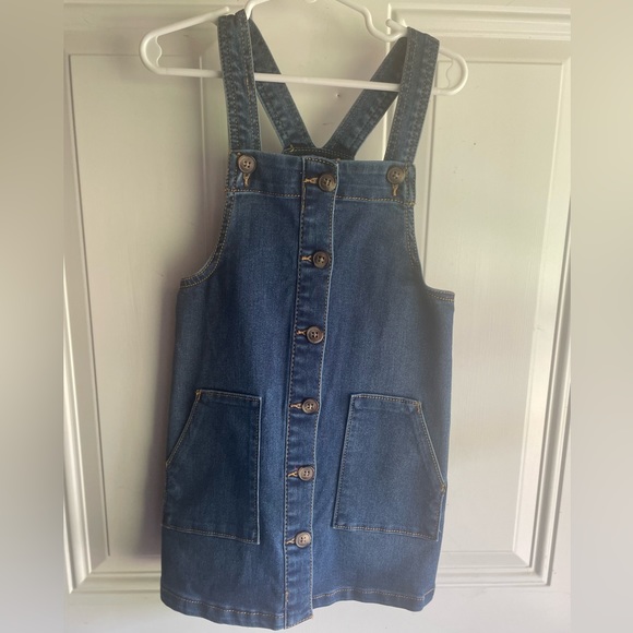 wonder nation | Shirts & Tops | Wonder Nation Denim Overall Dress Size ...